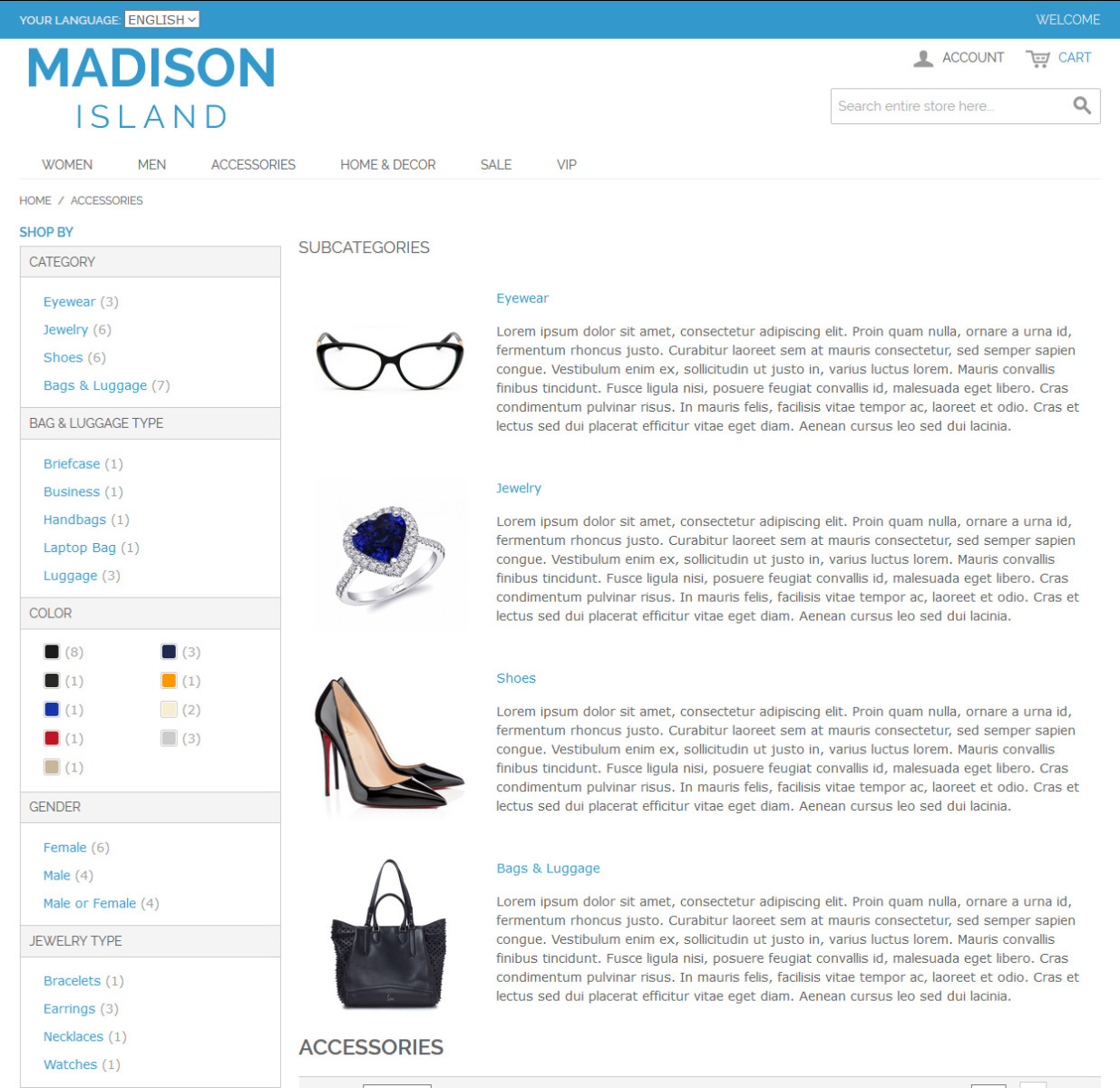 Apptrian Subcategories Grid List For Magento 1 Openmage
