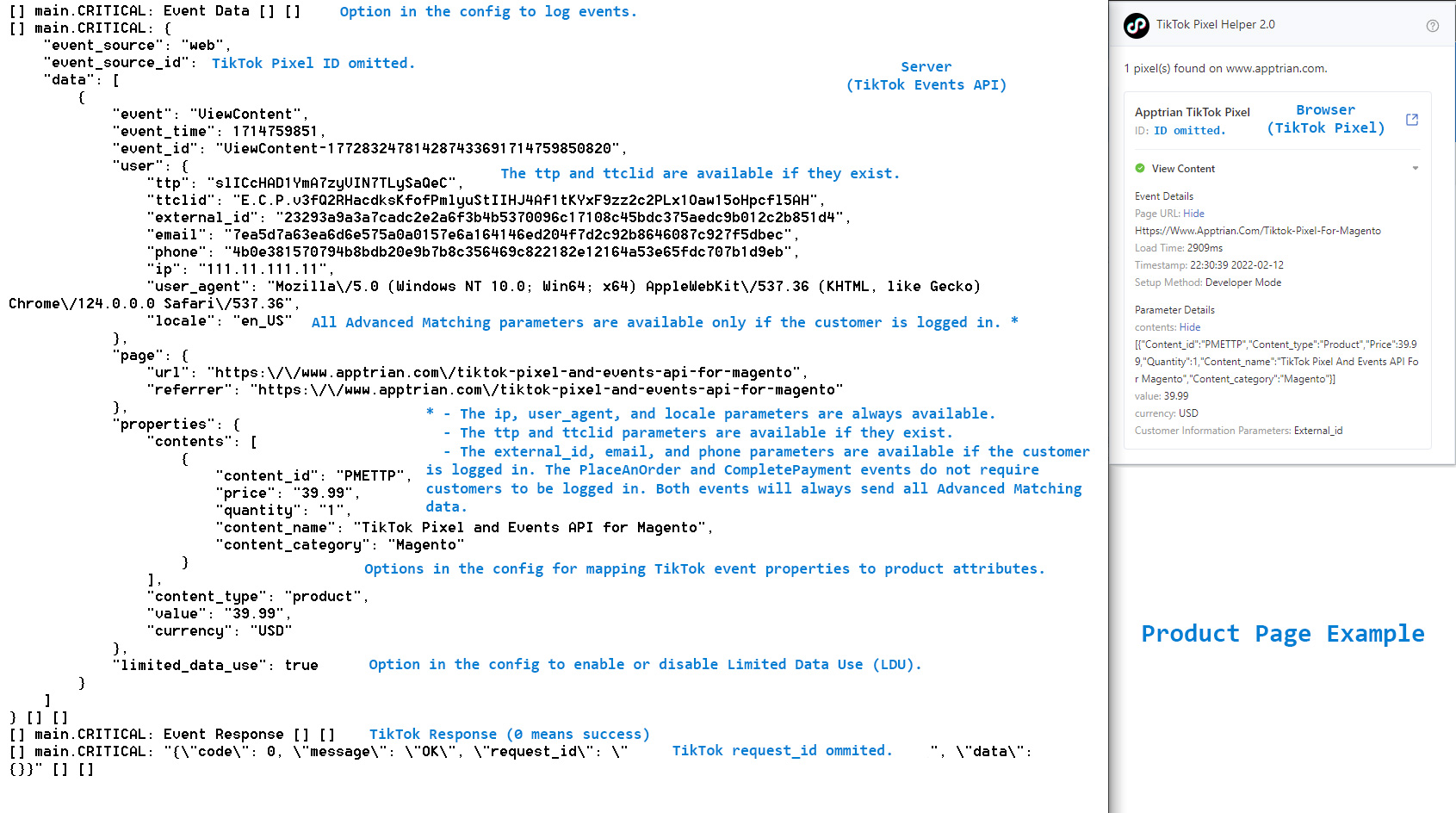 Apptrian - TikTok Pixel and Events API for Magento Adobe Commerce